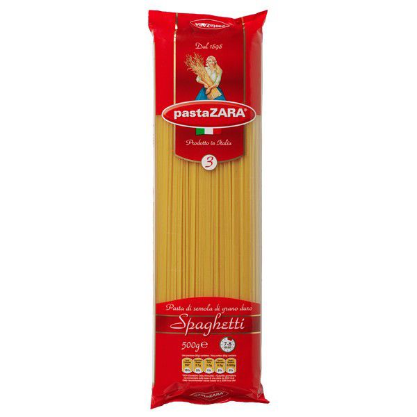 PastaZara Spaghetti 003 500g | WeFresh